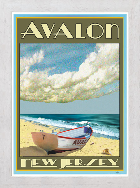 Avalon, New Jersey – Beach Town Posters