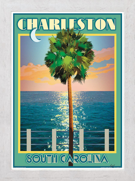 Charleston – Beach Town Posters