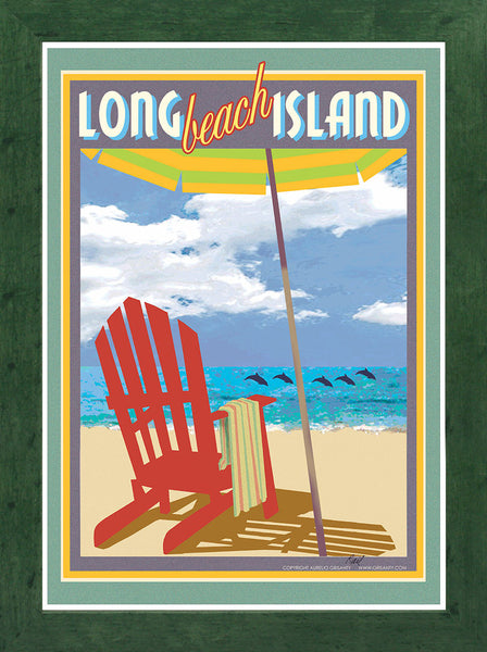 Long Beach Island – Beach Town Posters