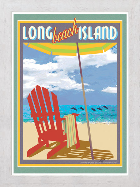 Long Beach Island – Beach Town Posters